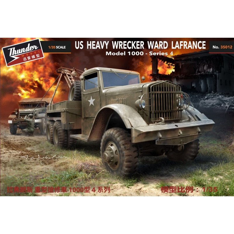Thunder Model 35012 US Heavy Wrecker Ward Lafrance Model 1000 - Series 4